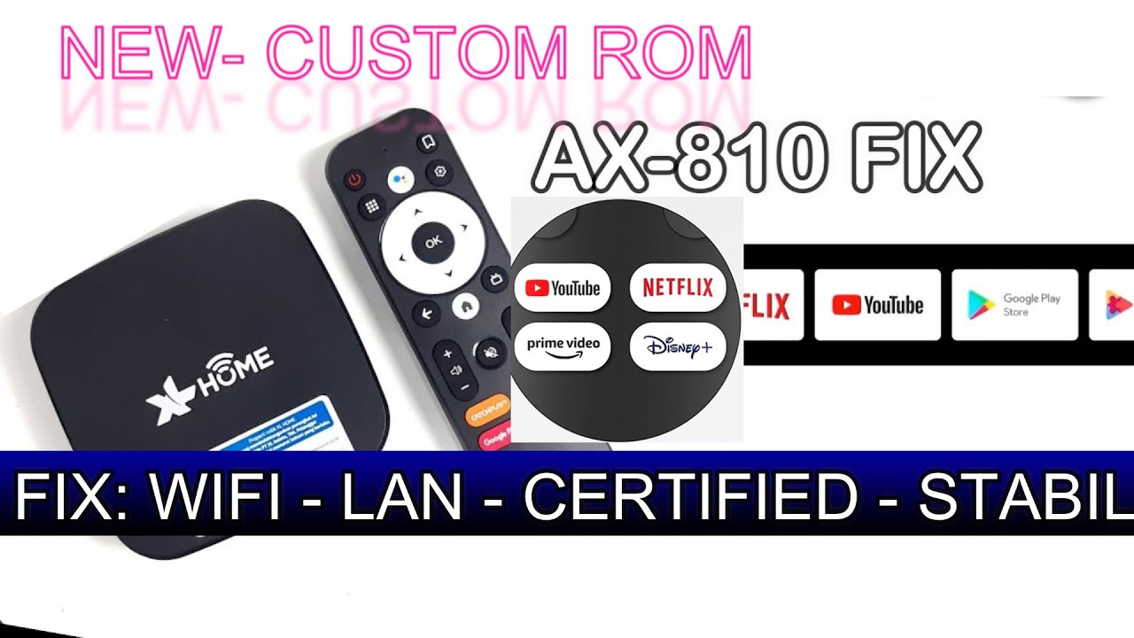 Flash stb xl home akari ax810 soc S905X4 fix customrom || Tutorial ...