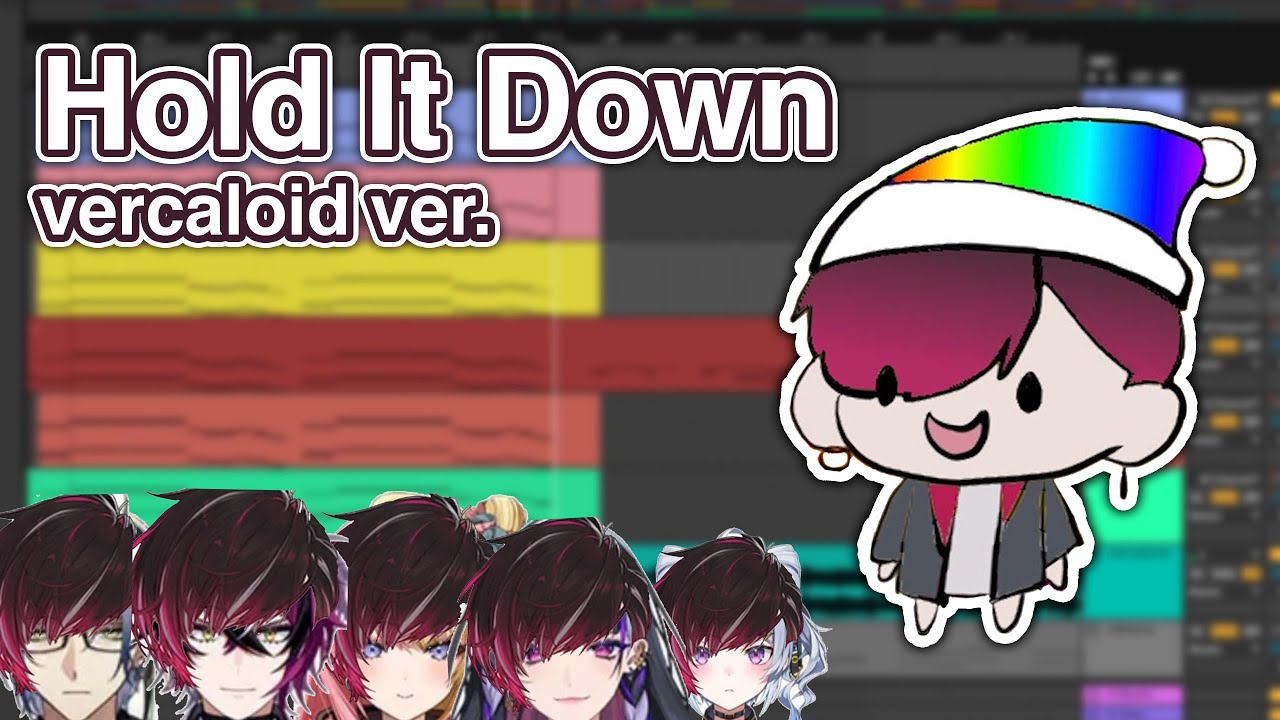 Hold It Down / vercaloid ver. 【Ver Vermillion/Nijisanji EN】 - YouTube