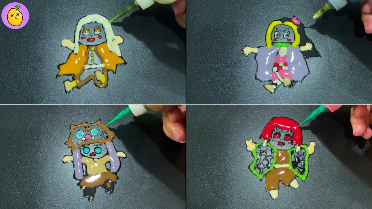 Blackpink x Demon Slayer Kimetsu no Yaiba 鬼滅の刃 - Pancake Art | LEMON ...