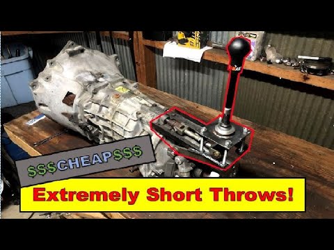 TR6060 Shifter Relocation In LS Datsun 260z - YouTube