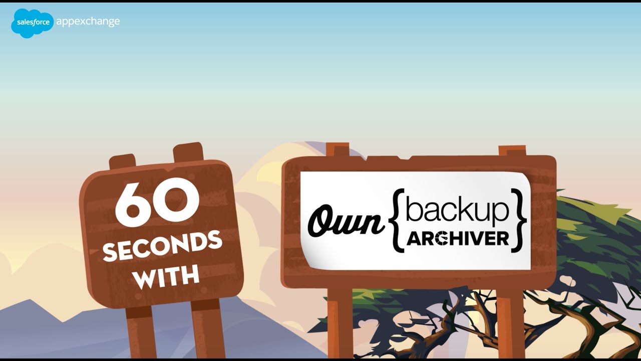 60 Seconds with OwnBackup Archiver - YouTube