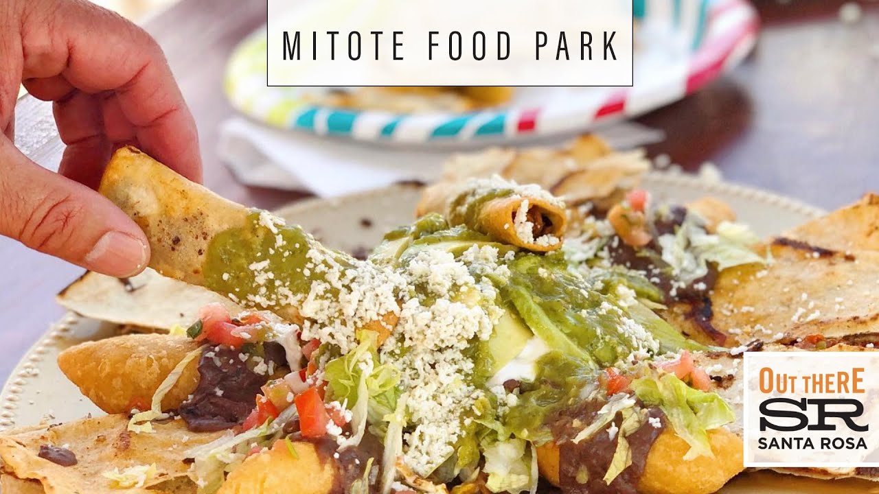 Mitote Food Park located in Santa Rosa's Roseland Neighborhood - YouTube