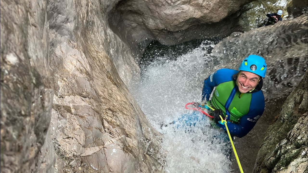 Canyoning Rio Patoc @AlpicenterCZ - YouTube