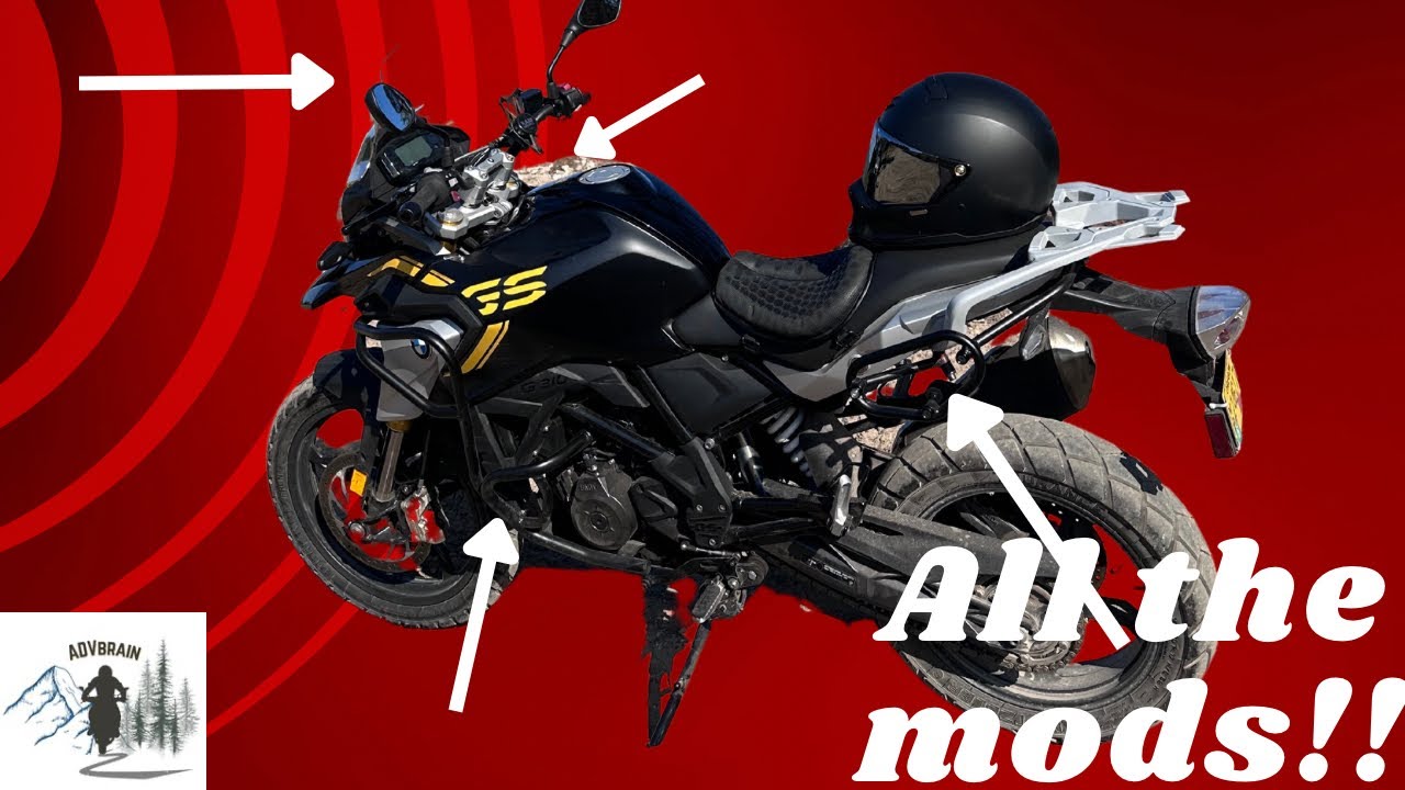 BMW G 310 GS MOD Review - YouTube