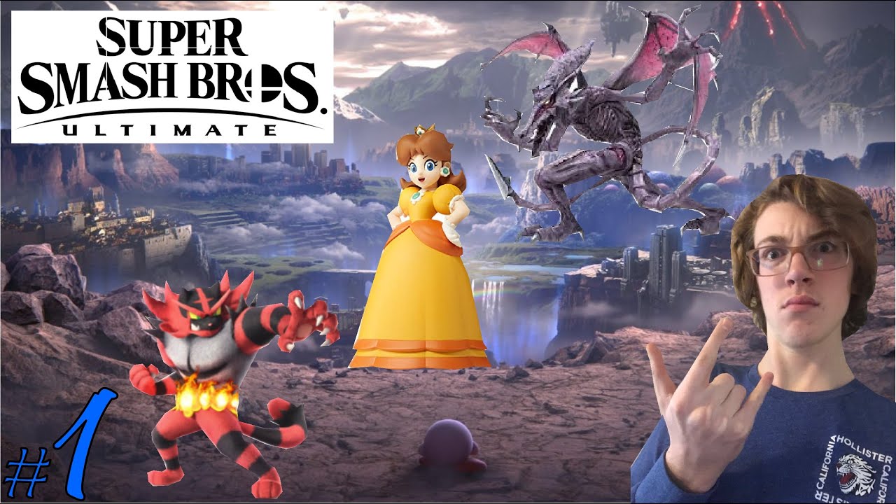 Super Smash Bros. Ultimate | Episode 1 | Ridley, Daisy, and Incineroar ...