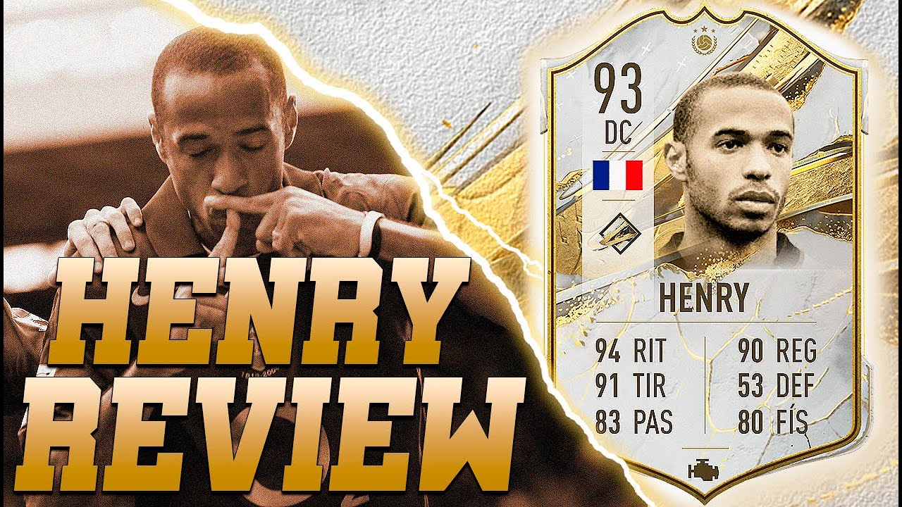 🔥⚡🇫🇷 ¿MERECE LA PENA SUPER TITÍ HENRY? 🇫🇷⚡🔥 | TIERRY HENRY 93 ICONO ...