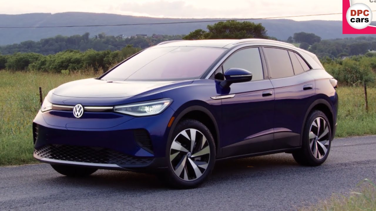 2021 Volkswagen ID.4 AWD Pro S in Blue - YouTube