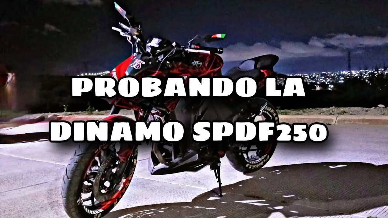 probando la Dinamo SPDF 250 - YouTube