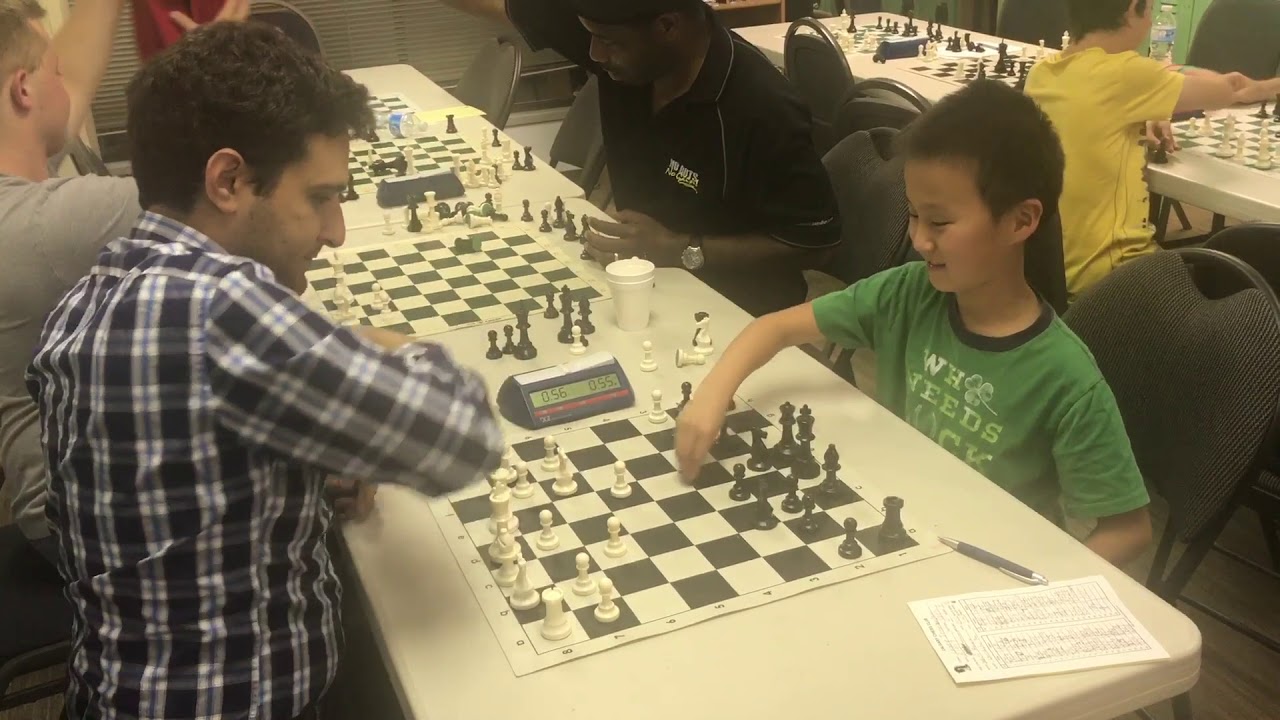 Bullet Chess - 10 Years old Chess prodigy Christopher Yoo giving hard ...