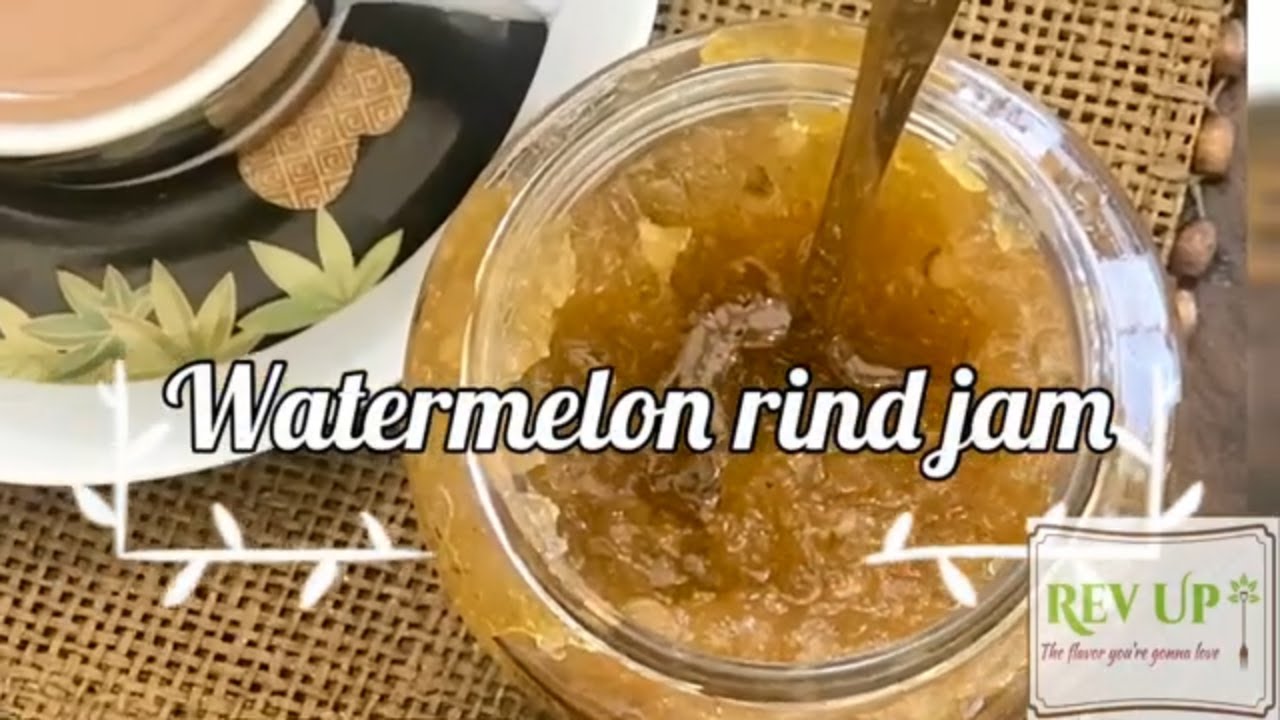 The best jam ever, watermelon rind jam recipe - YouTube