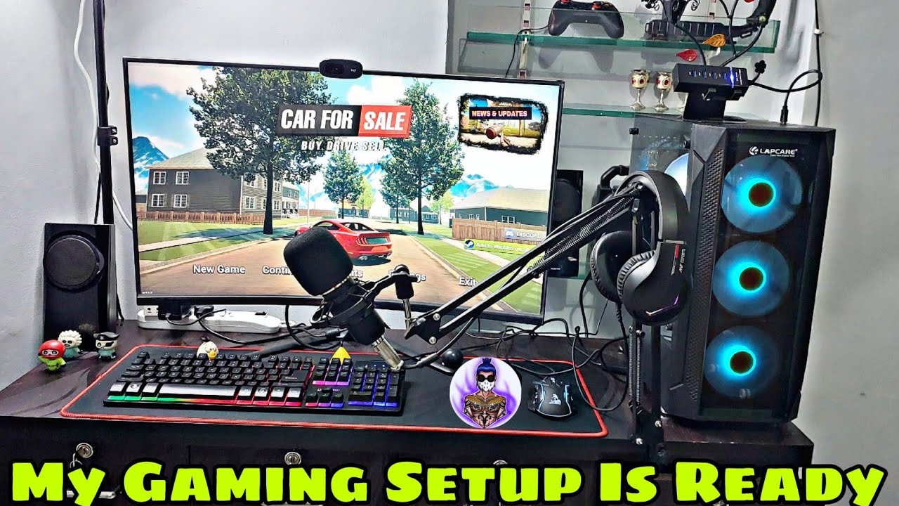 My New Gaming Setup Is Ready 🤑 Full Tour part :-2 @Lalagamerlive #vlog ...