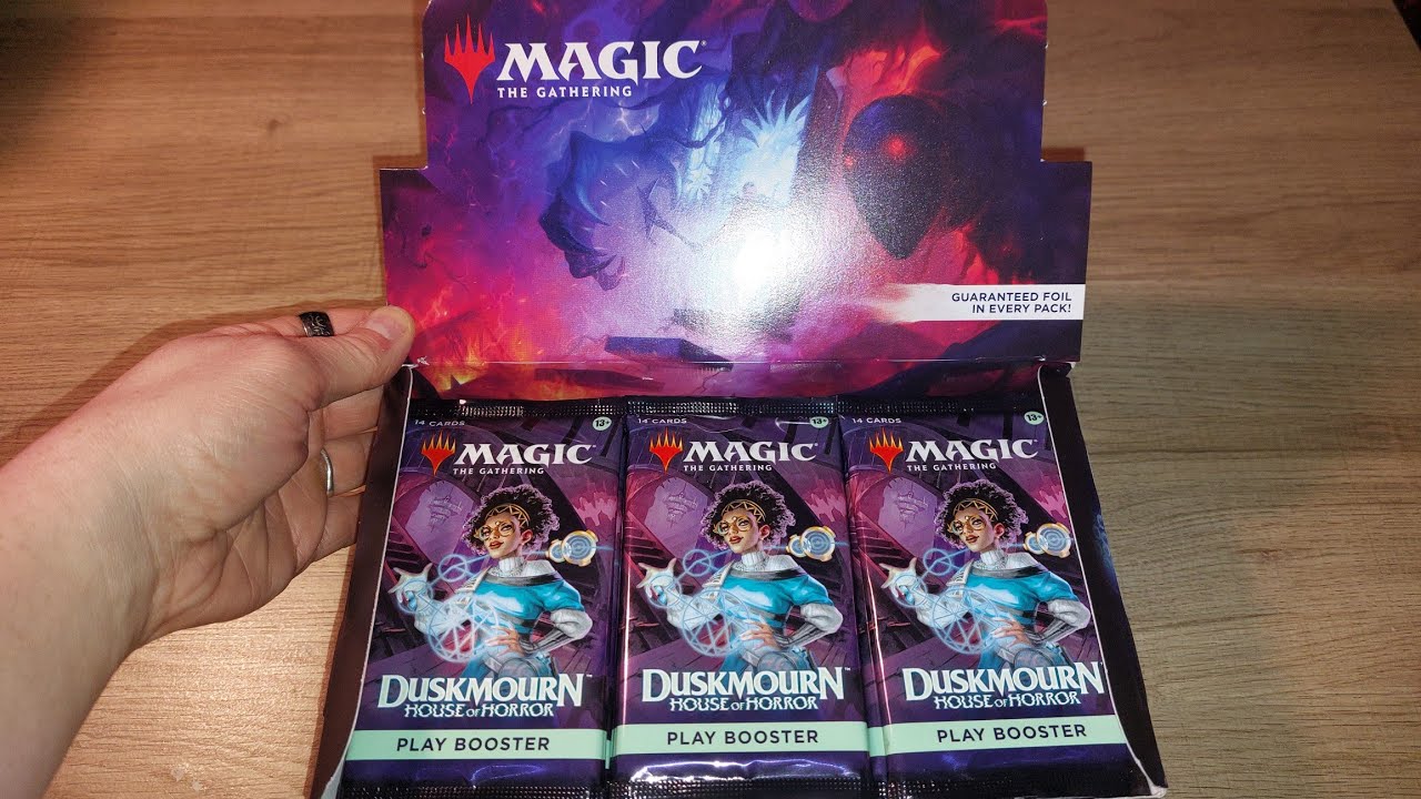 Magic: The Gathering Duskmourn - Play Booster Box Opening - YouTube