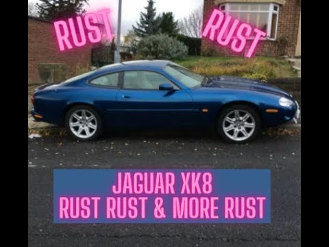 Jaguar XK8 LH Rear Sill RUST - YouTube