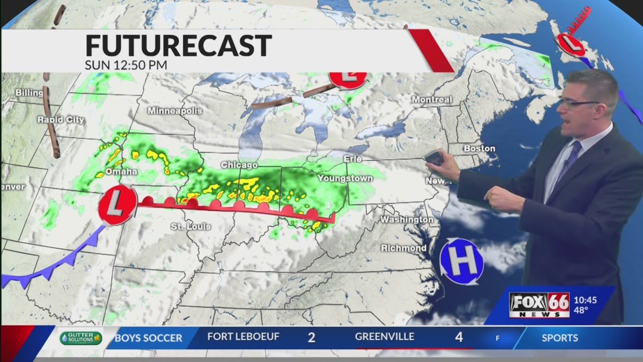 Craig's Sunday Weather Forecast - YouTube