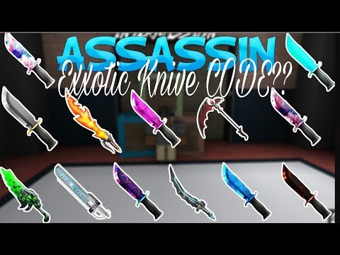 Roblox Assassin Codes! 2018 - YouTube