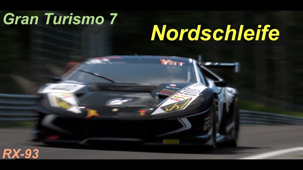 GT7 : Nordschleife Time Attack : GT3 Lambo Huracan (6'10.796) - YouTube