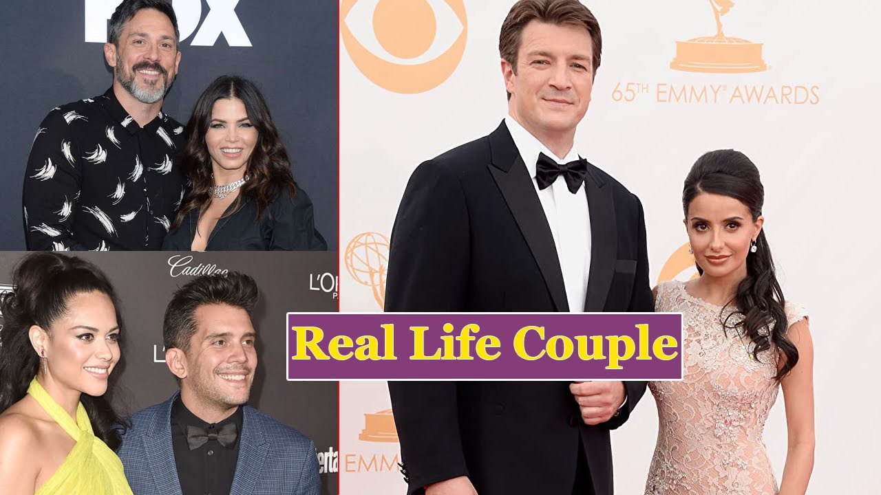 Nathan Fillion And Vanessa Marcil