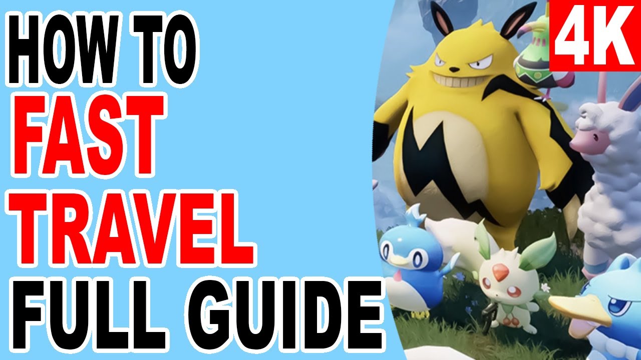 How to Fast Travel - Teleport anywhere - Palworld - YouTube