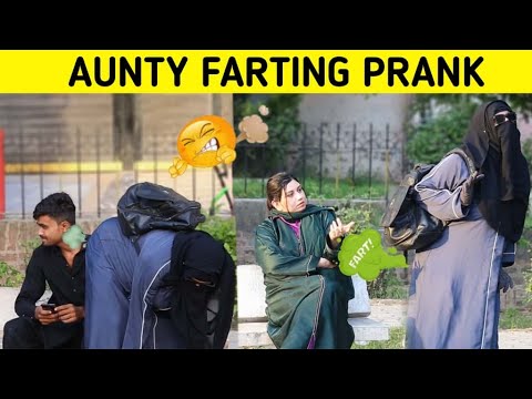 Aunty Farting Prank 🤣 || Hilarious Reactions || by @sharikshah 