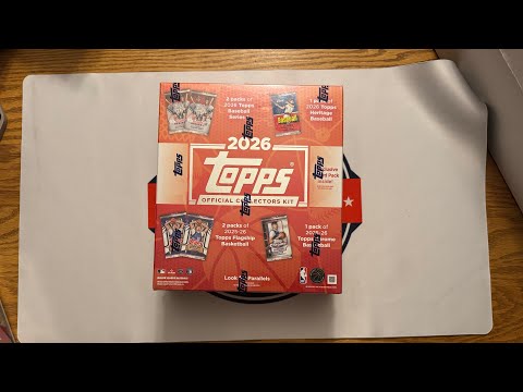 2026 Topps Collector Kit NBA x MLB Box Opening & Review