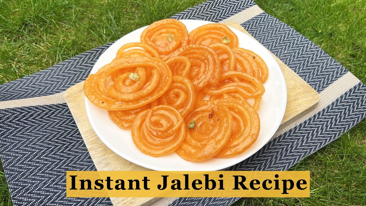 Easy Jalebi Recipe | Make Crispy Crunchy and Juicy Jalebi in Minutes ...