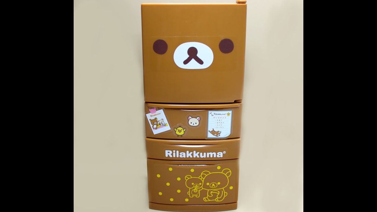 Rilakkuma Refrigerator - YouTube