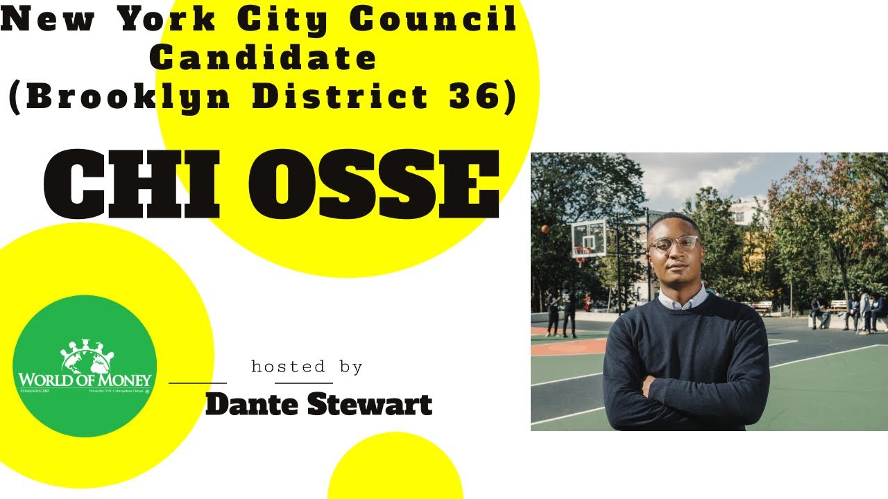 Chi Osse, New York City Council Candidate, Brooklyn District 36 #Vote ...