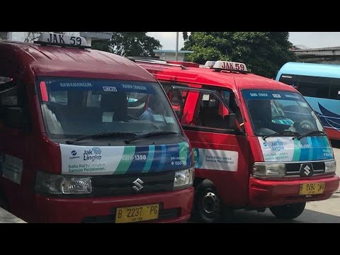 Naik Angkot JakLingko Jak 59 Rawamangun - Rawasengon #angkotjakarta ...