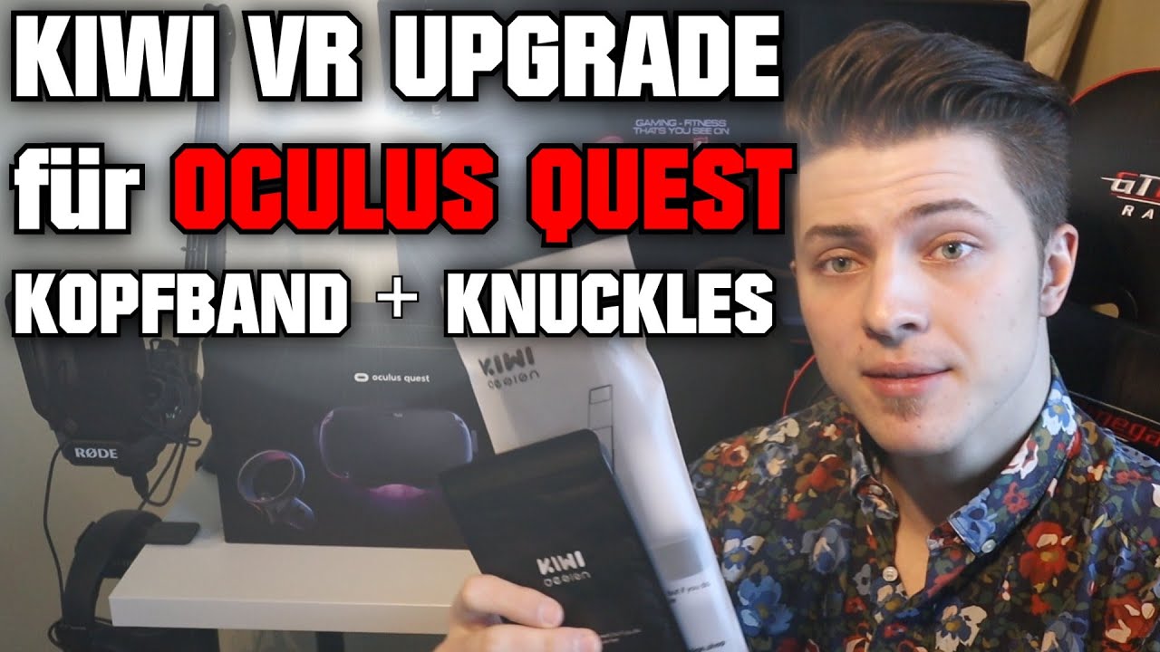KIWI Oculus Quest Kopfband + Knuckles VR UPGRADE! - YouTube