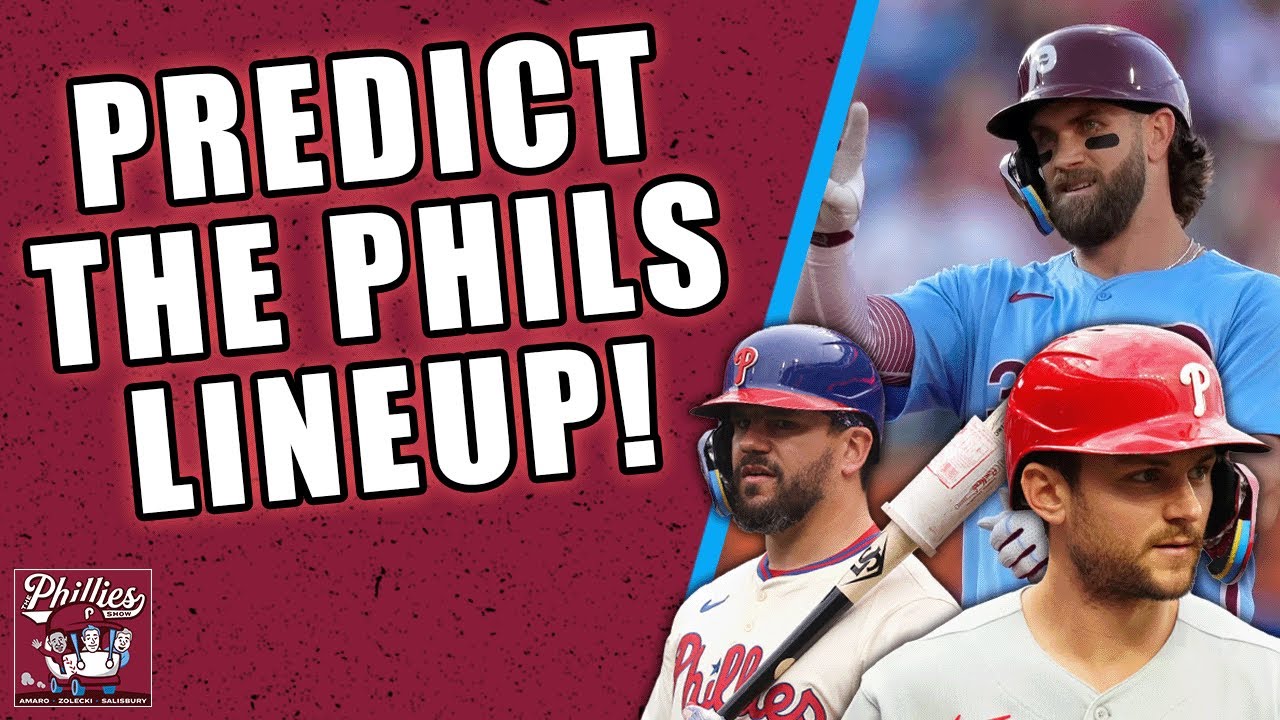 What should the Phillies' Opening Day lineup be? - YouTube