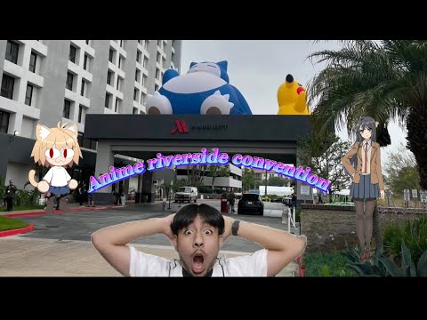 Anime riverside convention vlog - YouTube