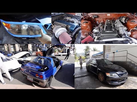 fetty wapped the evo 9 head light (oops) - YouTube