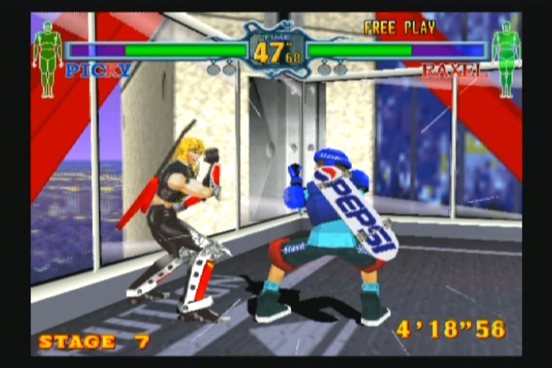 세가 에이지스 2500 - 파이팅 바이퍼즈 100원어치 플레이 (SEGA AGES 2500 - Fighting Vipers ...