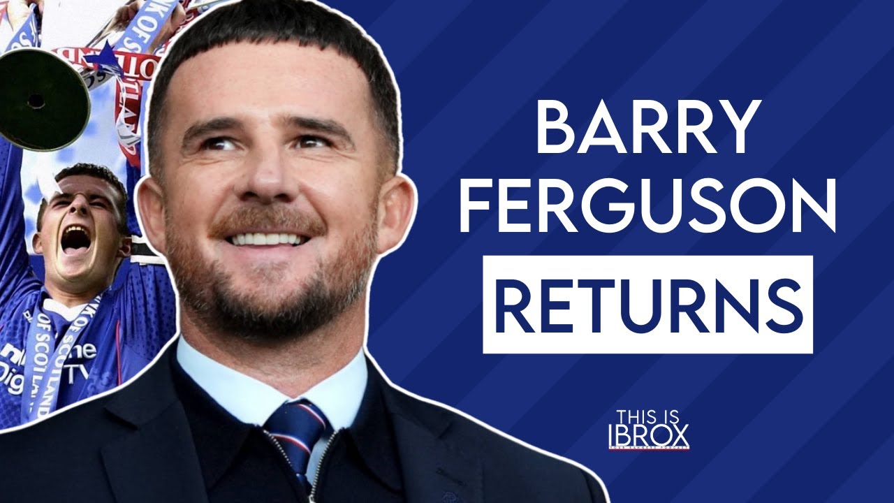 Barry Ferguson RETURNS to Rangers as Interim Manager - YouTube