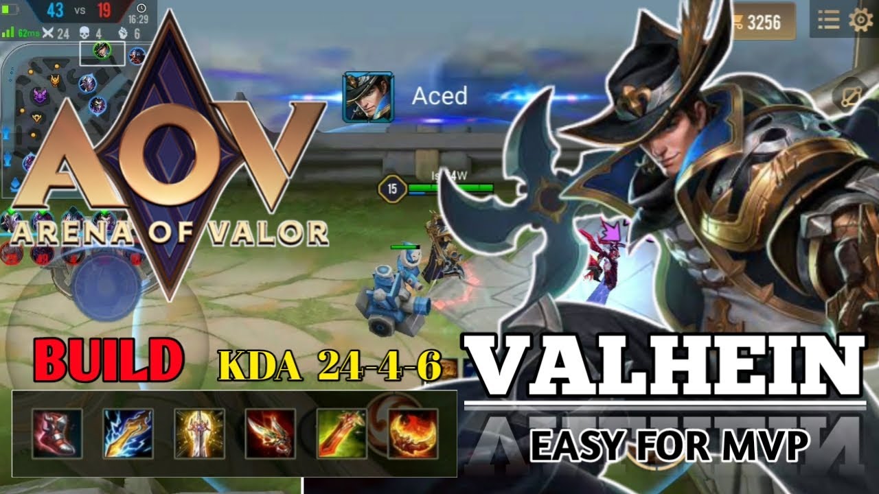 VALHEIN Best Build 2020 | Easy Win || AoV - YouTube