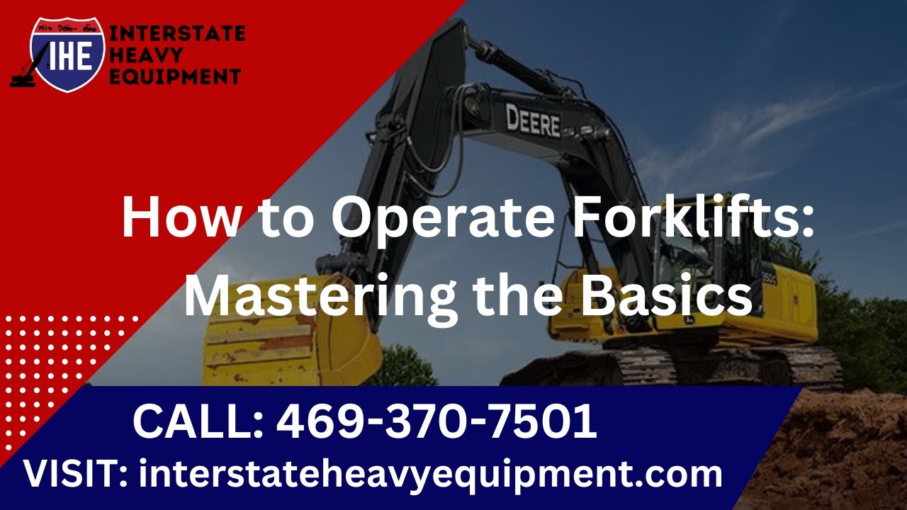 How to Operate Forklifts: Mastering the Basics - YouTube