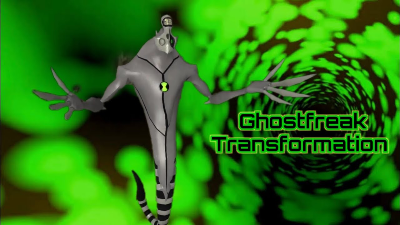 Ben10 ultimate alien force Ghostfreak transformation. ben10 Z- skyar ...