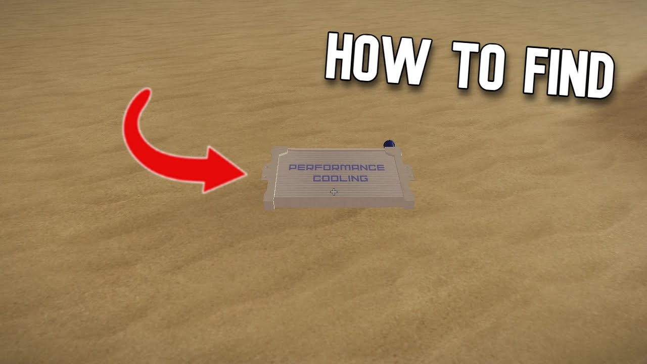 How To Get The Performance Cooling Radiator In a Dusty Trip Roblox ...