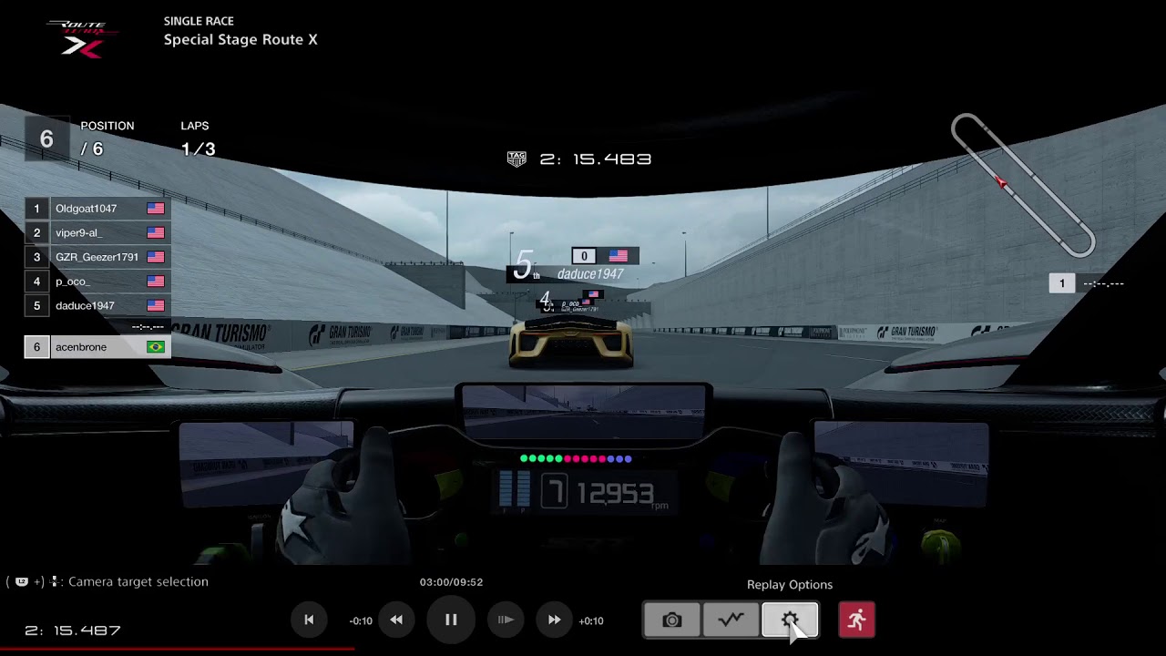 Tomahawk X VGT @ Special Stage Route X - Geezer Race Club - YouTube