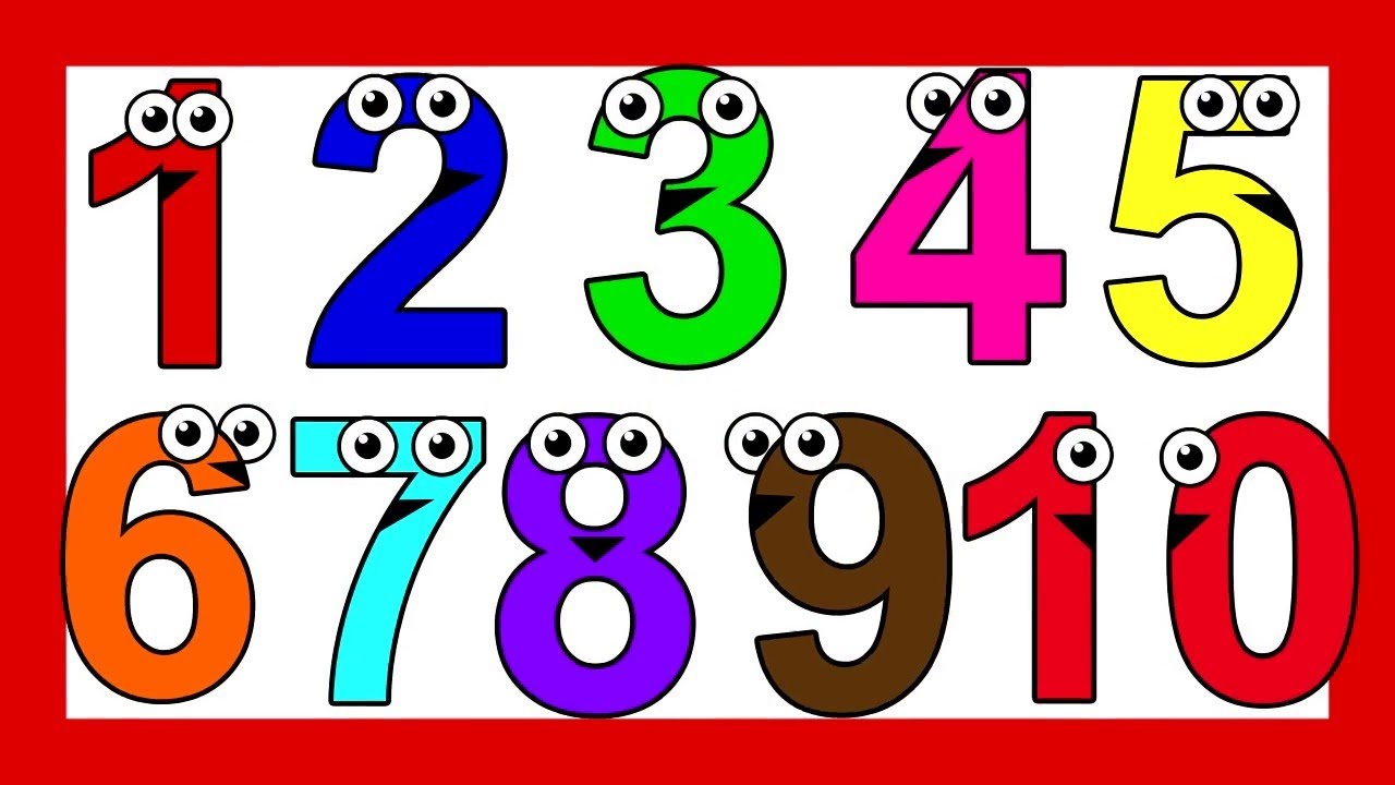 Number Song 1 20 For Children Counting Numbers The Singing Walrus 