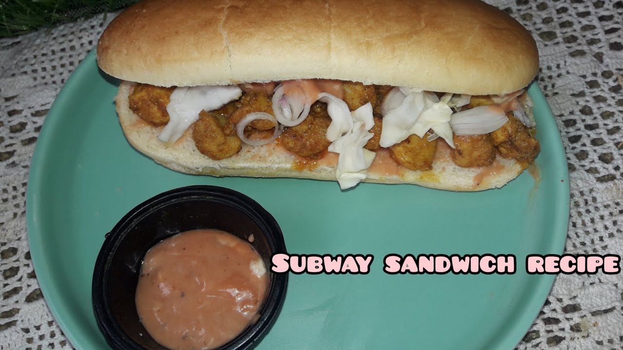 chicken subway sandwich recipe/easy fast food recipe subway recipe at ...