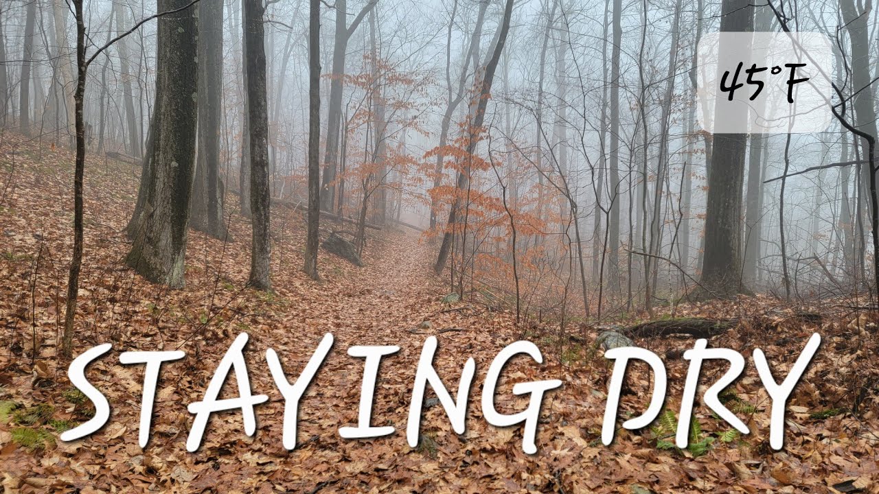 How I Stay Dry While Living Outside - YouTube