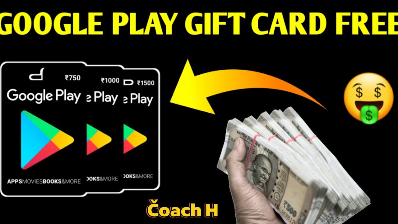 Free Google Play Gift Card Codes | Get $100 Google Play Gift Cards for ...