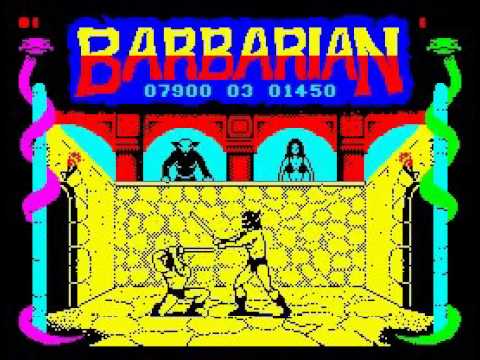 Hyperspin - ZX Spectrum - Barbarian (1988)(Melbourne House)128k - YouTube
