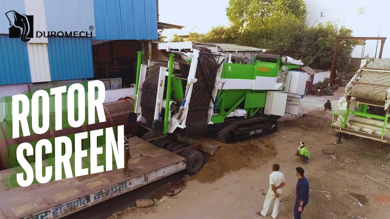 Duromech Rotor Screen: Disc Screen for Efficient Fresh/Biomining Waste ...