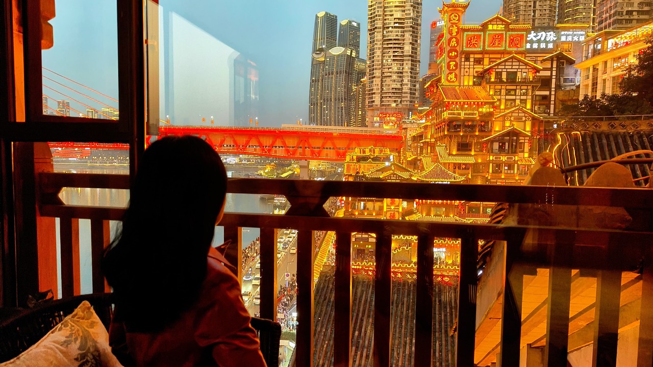 Stay INSIDE Hongya Cave:Luxury Hotel with Stunning Night Views in ...