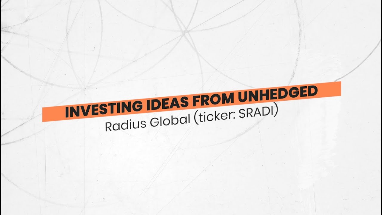 Investing Ideas: Radius Global Infrastructure - YouTube