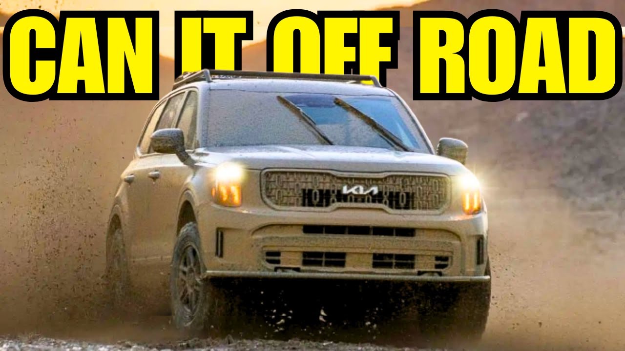 2023 Kia Telluride Off-Road Test Drive - YouTube