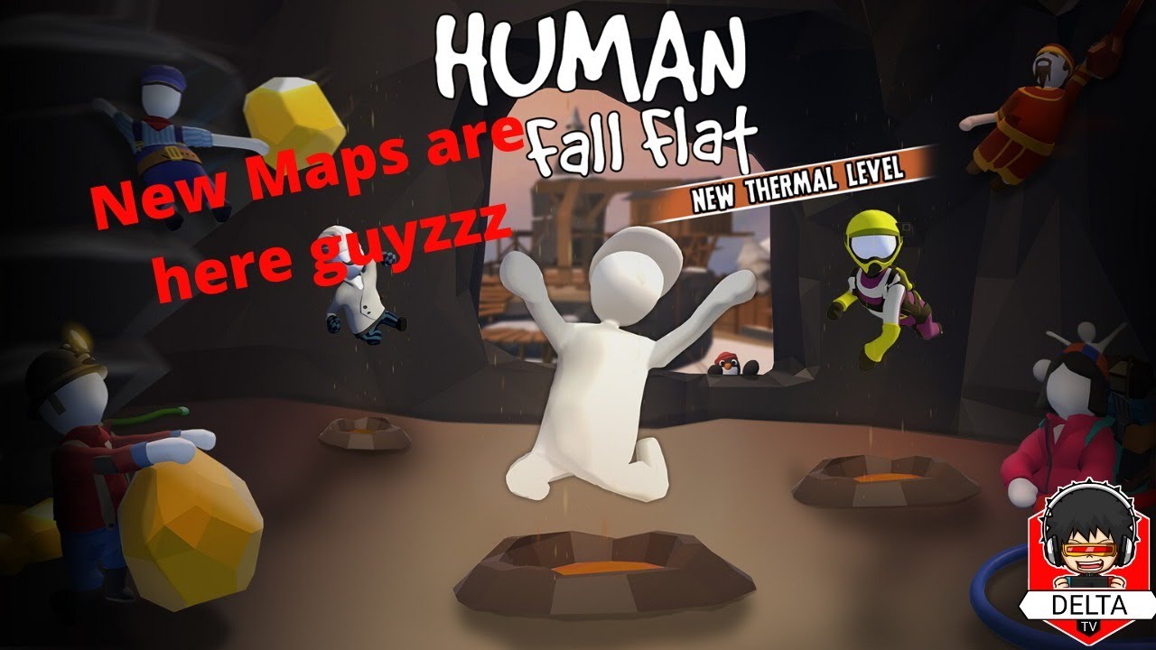 🔴Human fall flat | New maps are here guyz |Join and have fun!!! - YouTube
