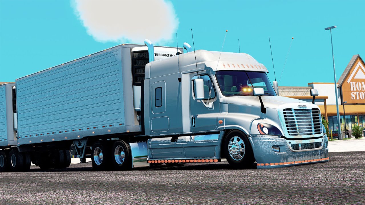 Freightliner Cascadia Tuning 1.48 - YouTube